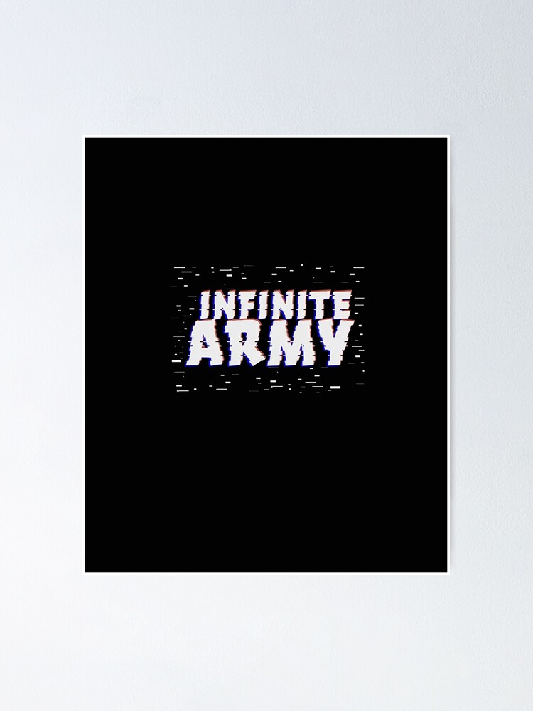 "CAYLUS GAMING - INFINITE ARMY" Poster for Sale by rearilliterate ...
