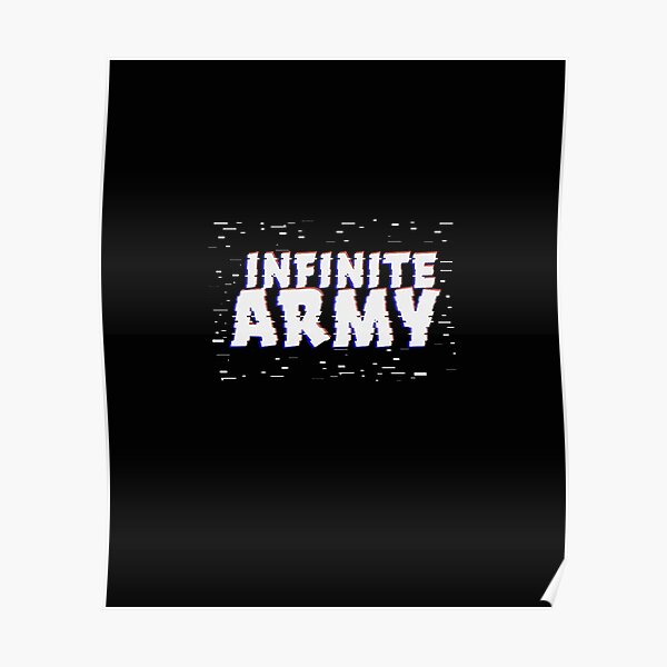 "CAYLUS GAMING - INFINITE ARMY" Poster for Sale by rearilliterate ...