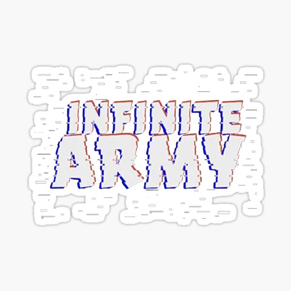 "CAYLUS GAMING - INFINITE ARMY" Sticker for Sale by rearilliterate ...