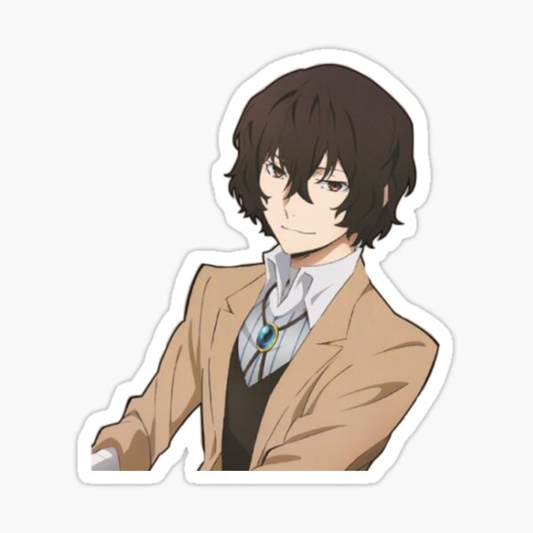 "Dazai" Sticker for Sale by KassV1019 | Redbubble