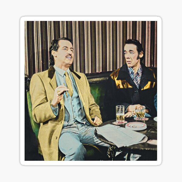 "Boycie and Trigger" Sticker by AndythephotoDr | Redbubble