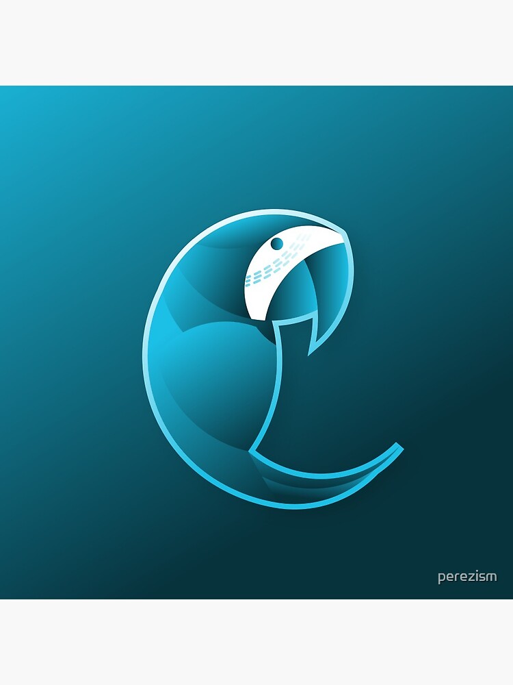 "Spix's blue macaw (Cyanopsitta spixii) little blue macaw" Pin for Sale ...