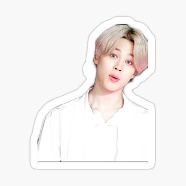 "BTS Jimin Sticker " Sticker by yours-chimchim | Redbubble