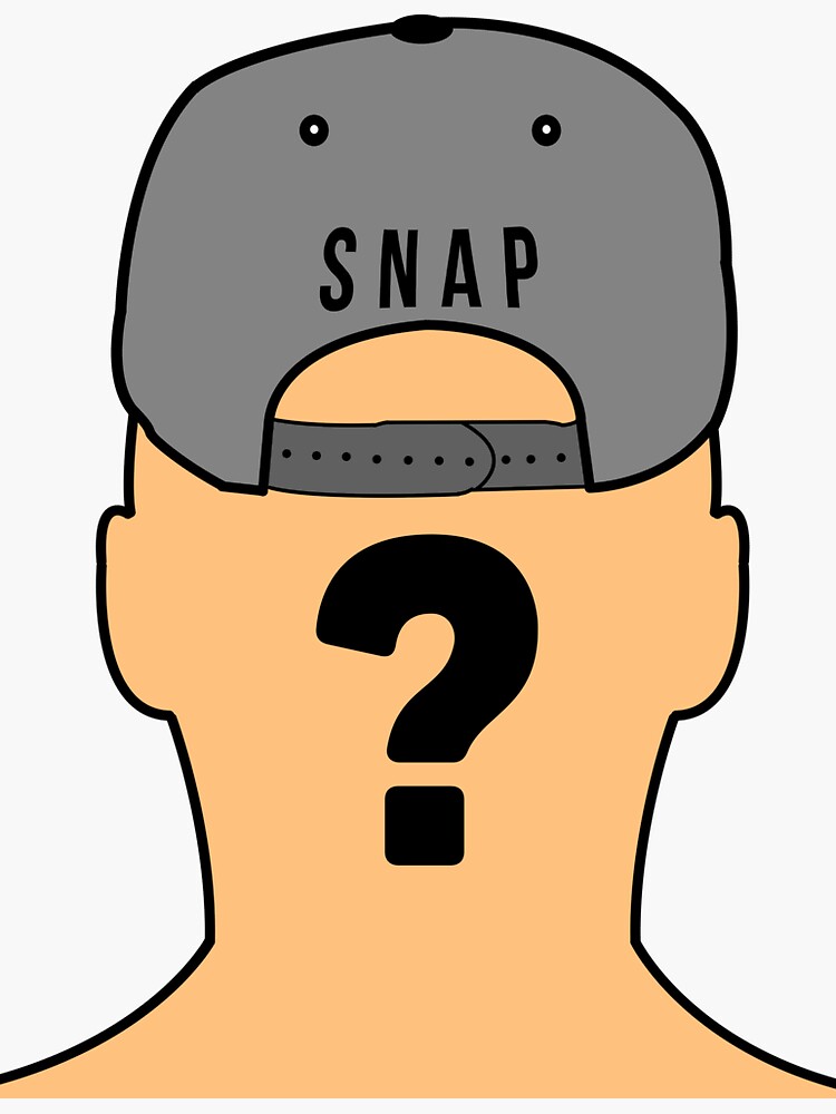 "Snapback Logo" Sticker for Sale by JaredArts | Redbubble