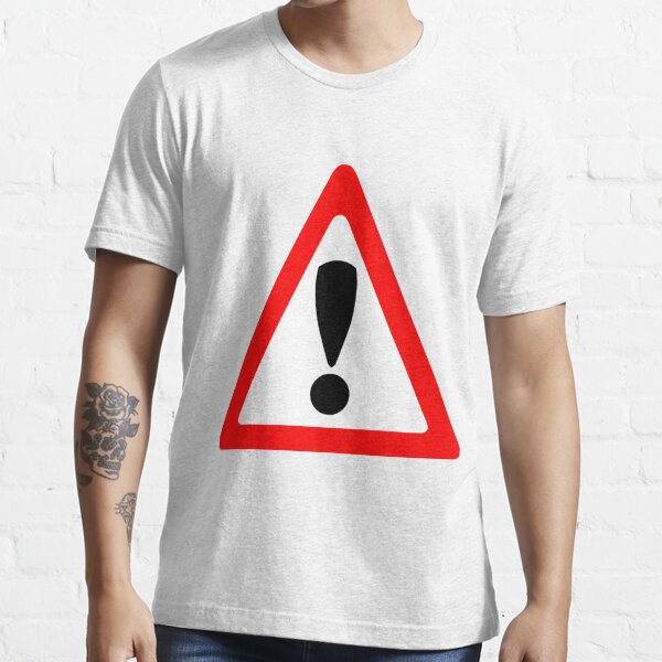 "Warning Sign" T-shirt for Sale by sweetsixty | Redbubble | warning t ...