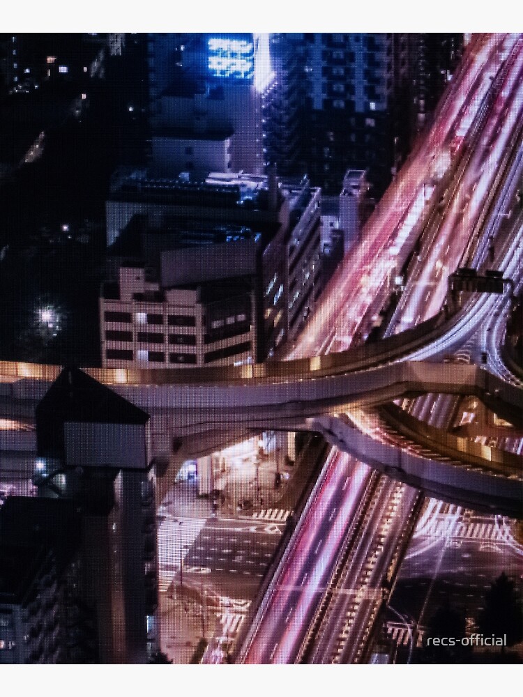 "Japanese City Pop 80's - Tokyo Expressway" Poster for Sale by recs ...