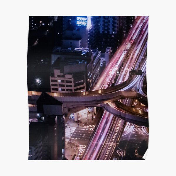 "Japanese City Pop 80's - Tokyo Expressway" Poster for Sale by recs ...