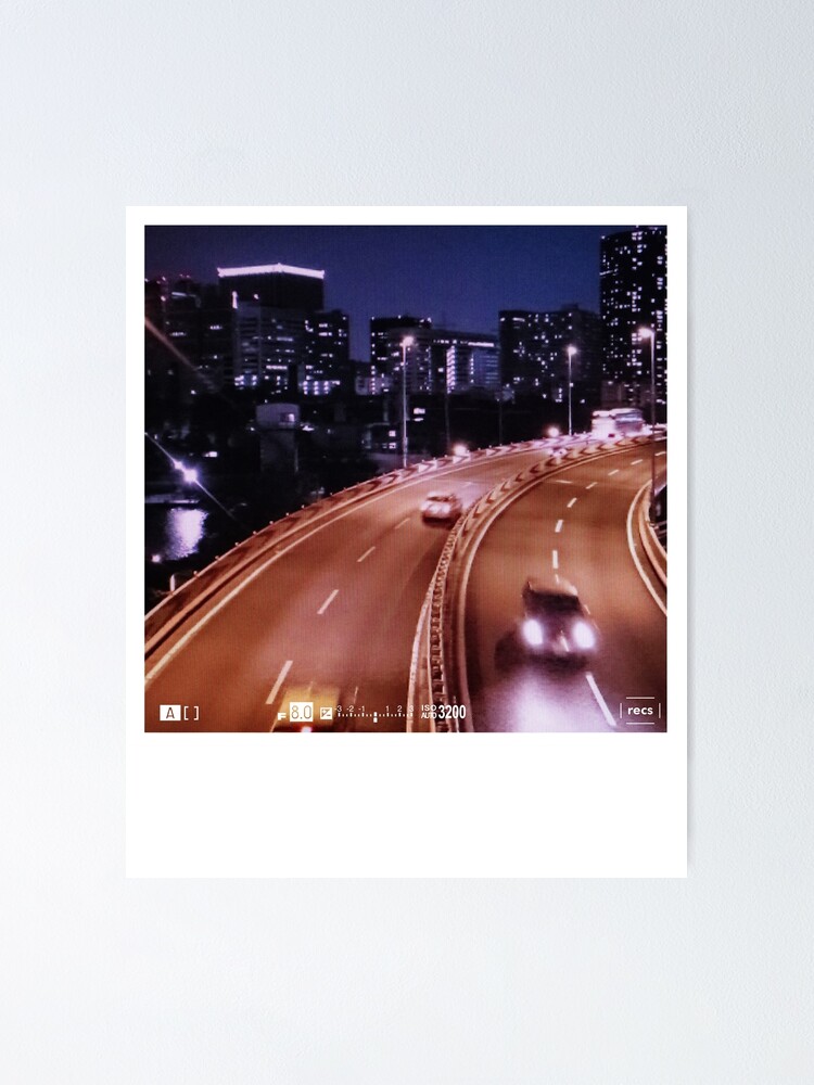 "Japanese City Pop 80's - Tokyo Expressway" Poster for Sale by recs ...
