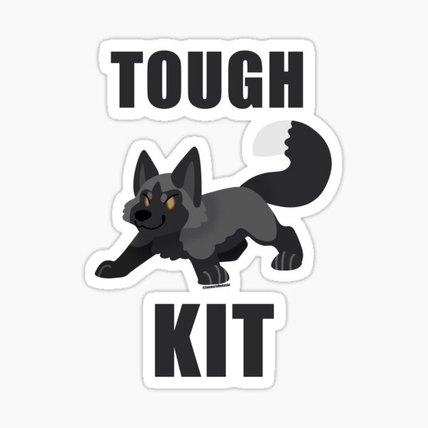 "Kit - Silver Fox" Sticker for Sale by inumaru-hokashi | Redbubble