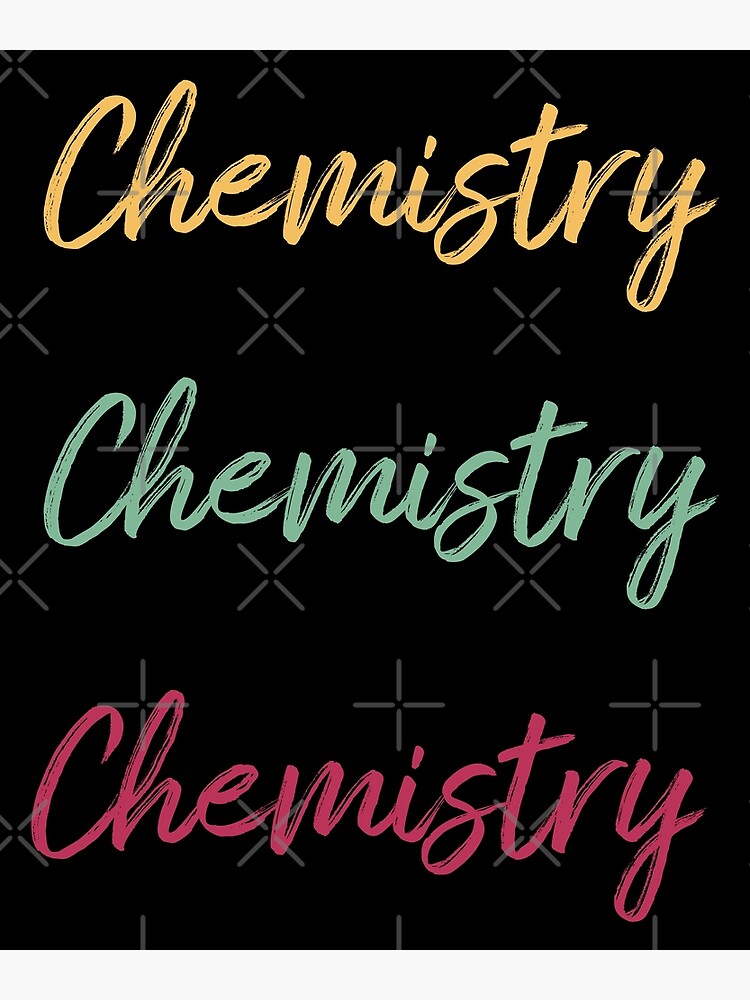 "Chemistry - Folder/Binder" Poster by EssattyN | Redbubble
