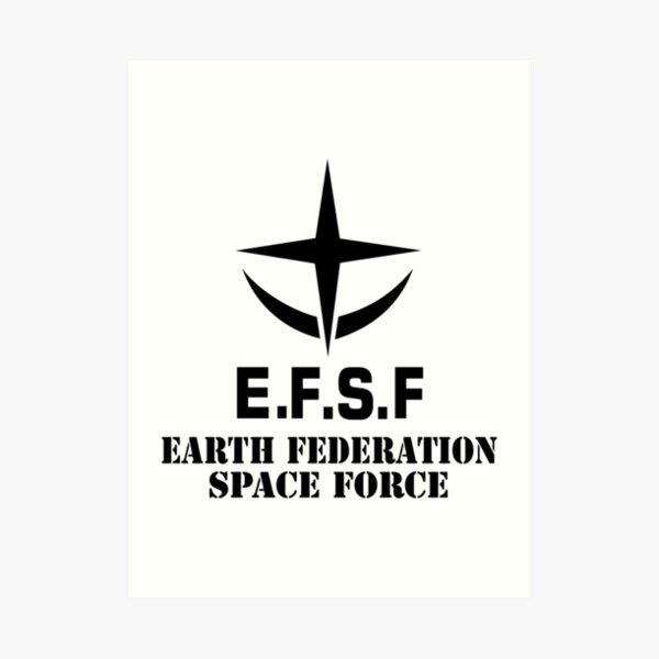 "EFSF - BLACK" Art Print by AisAin-JUNDER | Redbubble