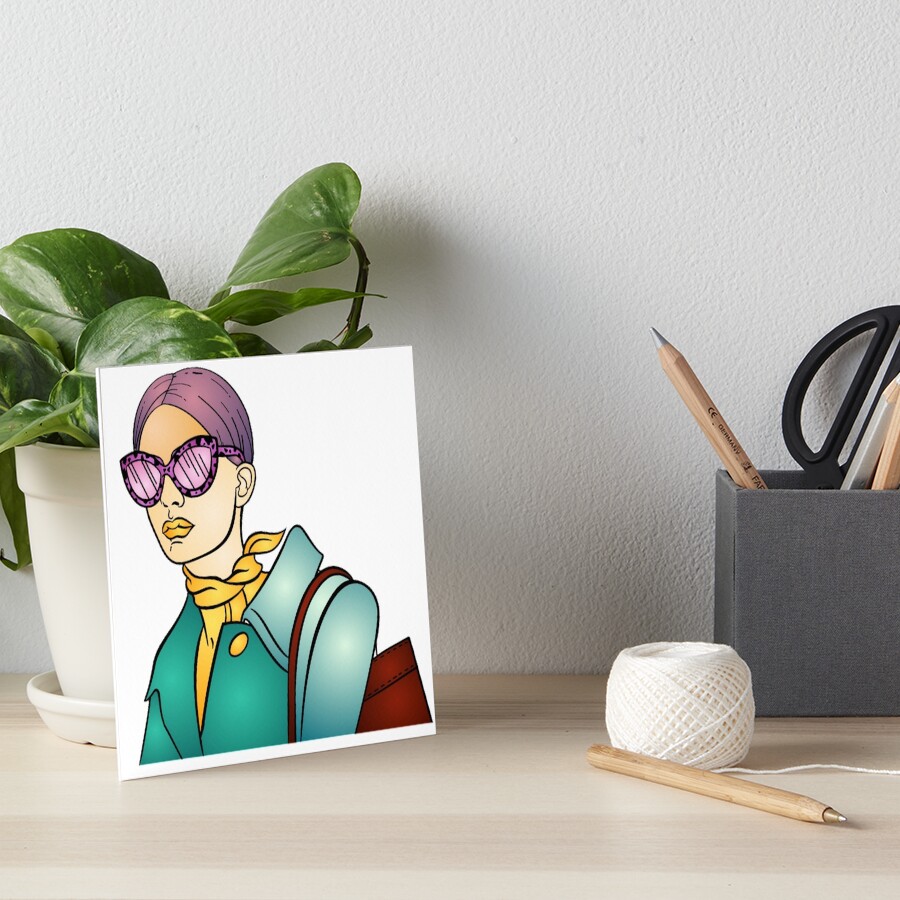 "Bossy Icon" Art Board Print by SKA-Designs | Redbubble