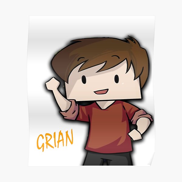 "GRIAN" Poster for Sale by handa19 | Redbubble