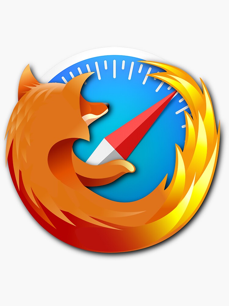 "Safox - Safari Firefox Web Browser" Sticker for Sale by ...
