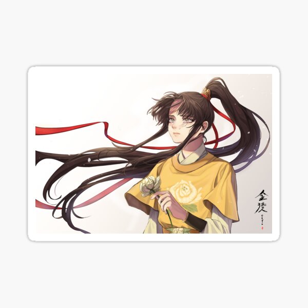 "Jin Ling" Sticker for Sale by Chanwooirl | Redbubble