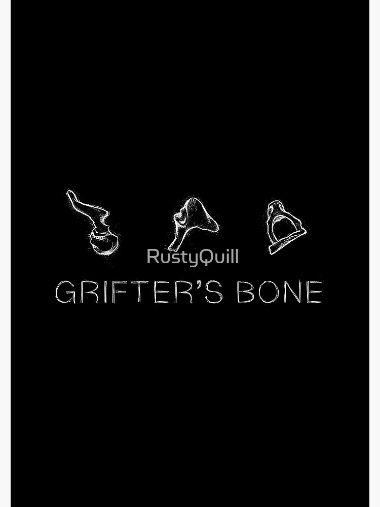 "Grifters Bone - Light Logo" Journal for Sale by RustyQuill | Redbubble