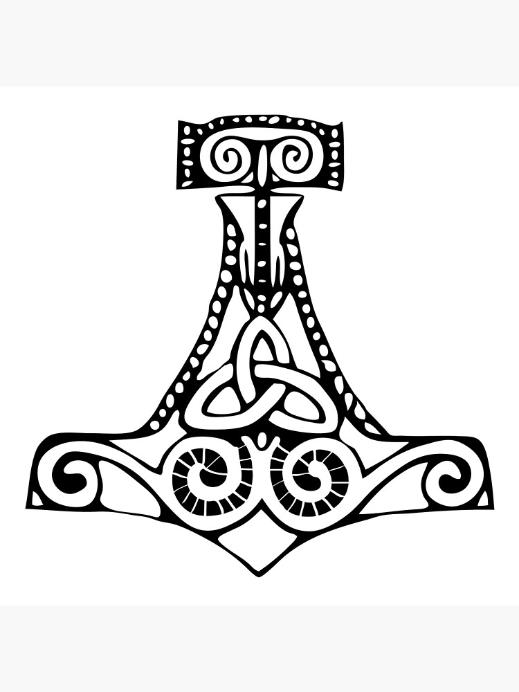 "Thor symbol" Photographic Print by hinomaru17 | Redbubble