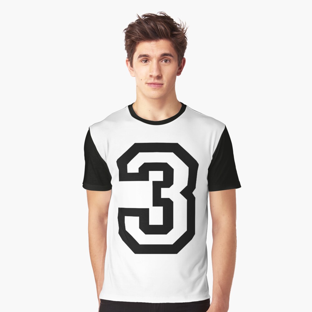 "Number Three" Sticker for Sale by sweetsixty | Redbubble