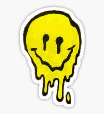 Smiley Melting: Sticker | Redbubble