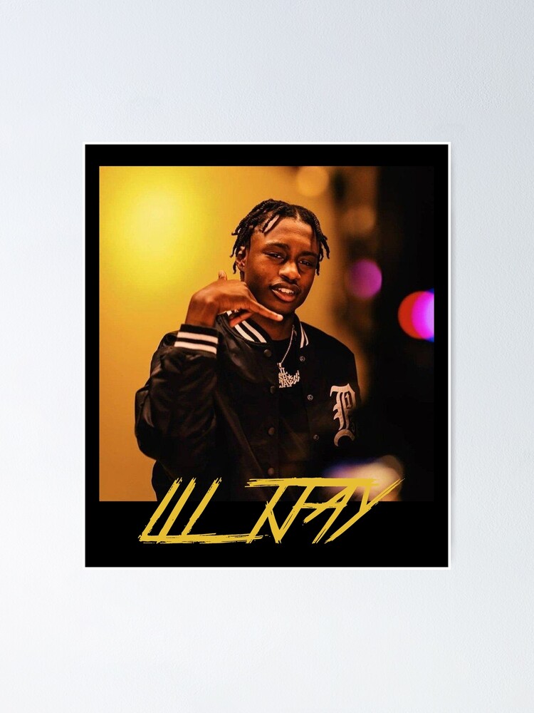 "Lil tjay" Poster for Sale by WooBack10 | Redbubble