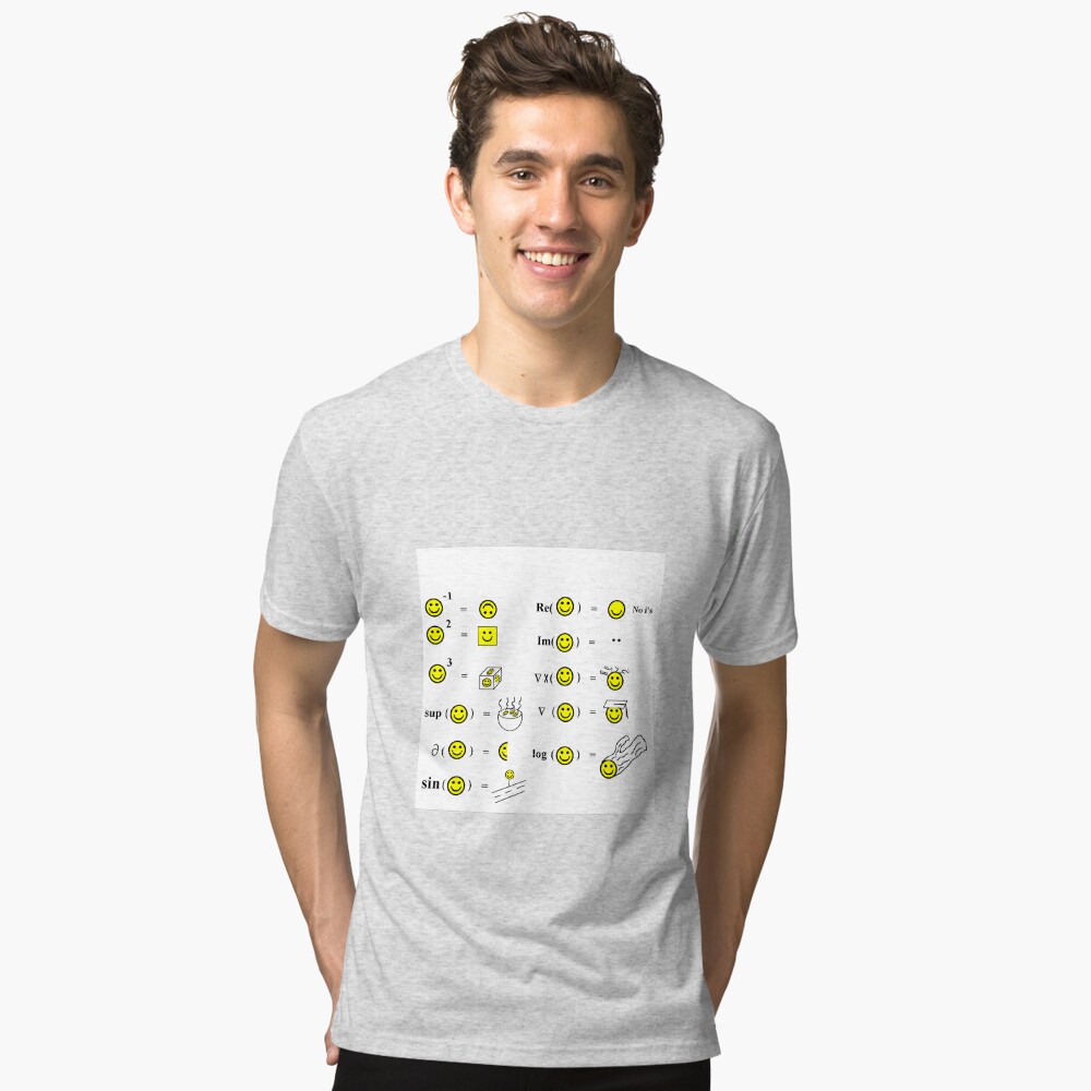 "Happy Face Math" Sticker for Sale by MacCurious | Redbubble