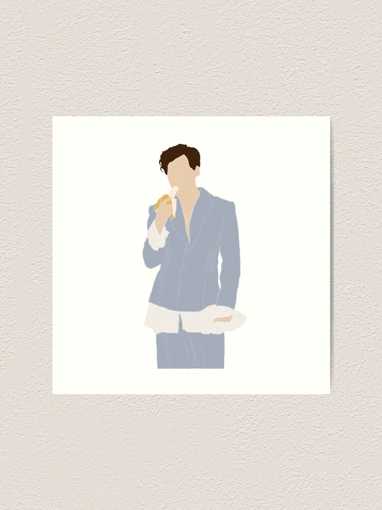"harry styles "bring back manly men" sticker pack" Art Print by ...