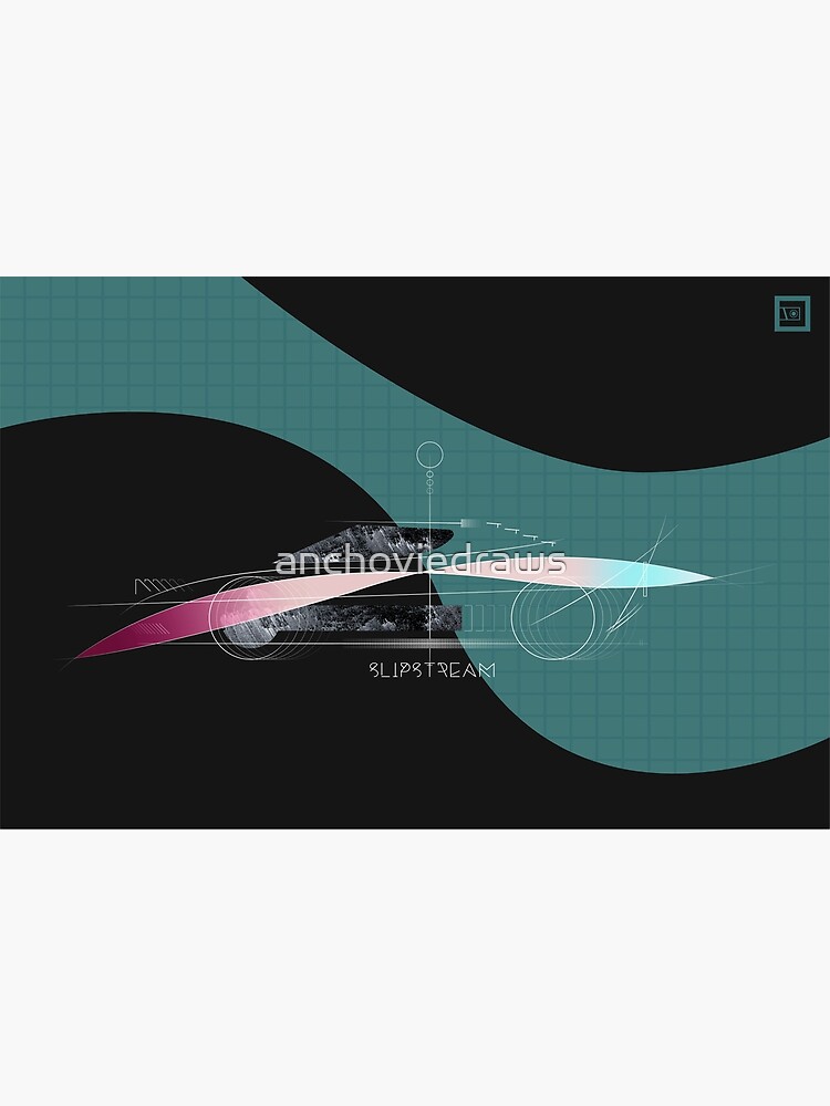 "Slipstream" Poster for Sale by anchoviedraws | Redbubble