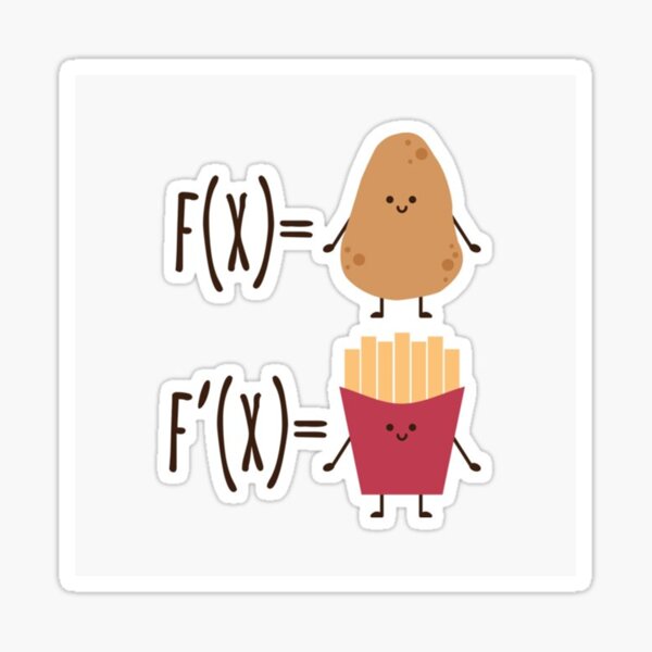 "Math Joke F(x) " Sticker for Sale by MacCurious | Redbubble