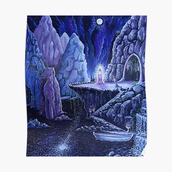 "Arriving at Avalon" Poster for Sale by WildWoodGroves | Redbubble