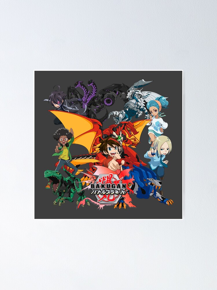 Póster «Bakugan Battle Brawlers Characters 2 HD» de DisenyosBubble ...