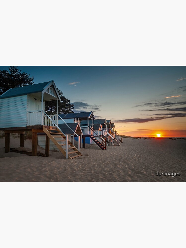 "Beach sunset at Wells-next-the-sea" Poster for Sale by dp-images ...