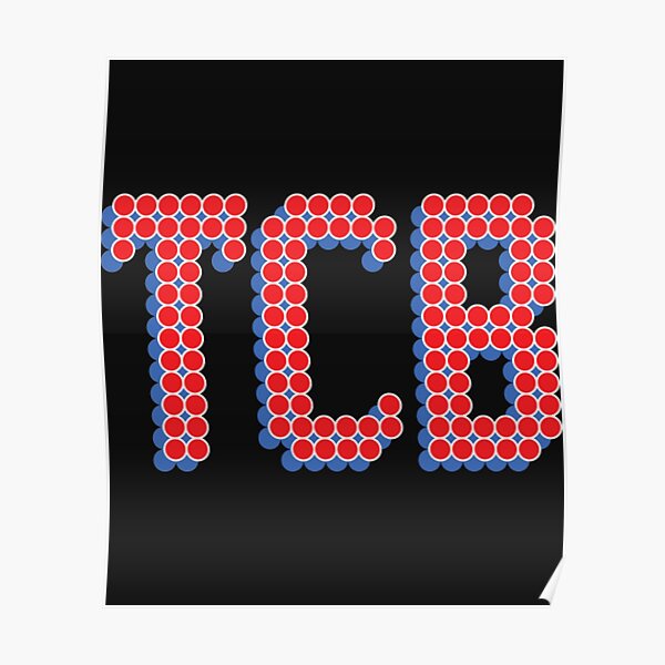 Poster « Elvis Presley TCB », par HoneyBucket90 | Redbubble