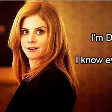 "I'm Donna I know everything" Sticker for Sale by Poockine | Redbubble