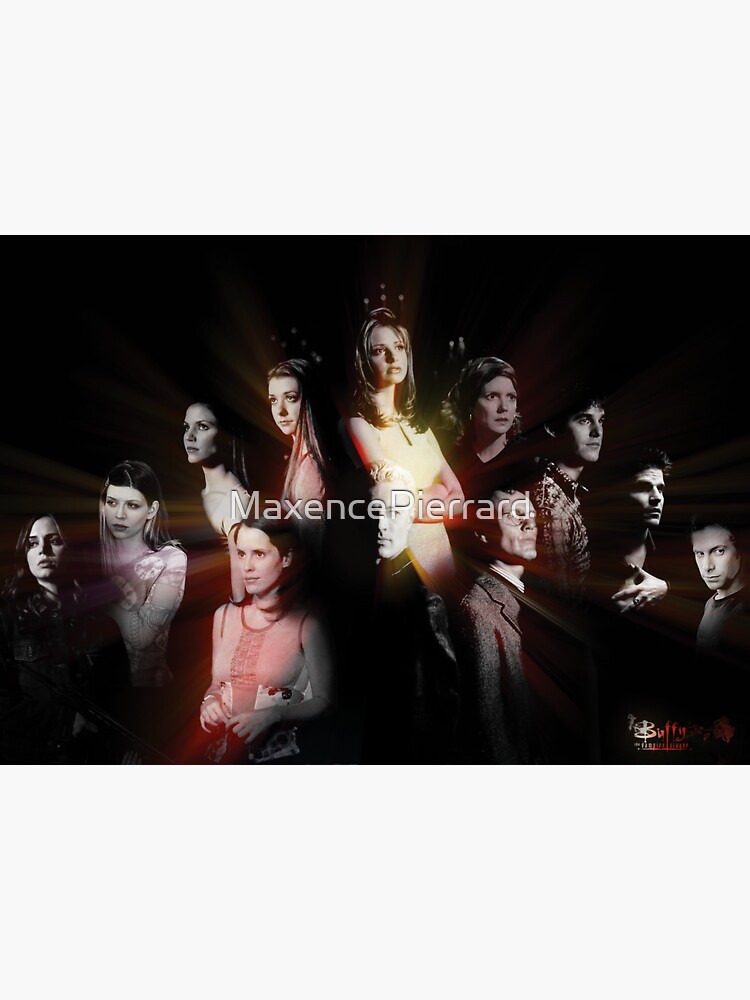 "Buffy - Characters" Sticker for Sale by MaxencePierrard | Redbubble