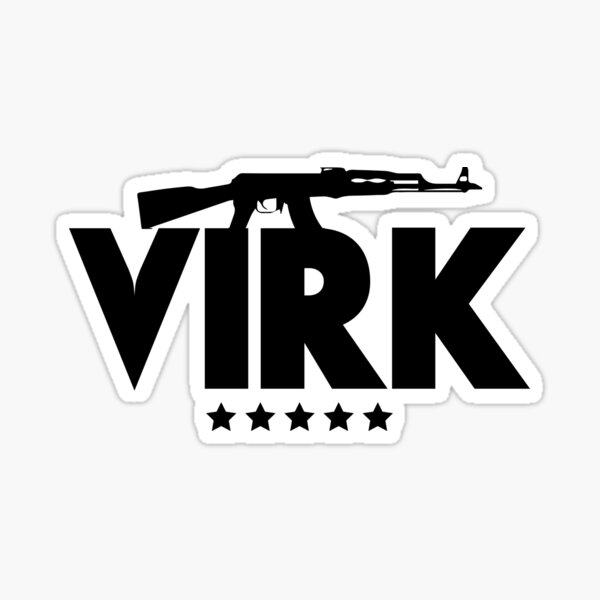 "Virk" Sticker for Sale by guri386 | Redbubble