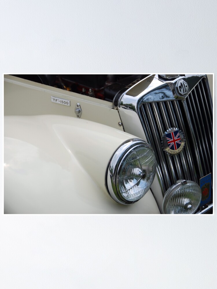 "The art of the car: MG TF-1500 " Poster by woodeye518 | Redbubble