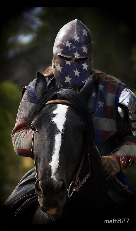 «American Knight» de 827 Photography | Redbubble