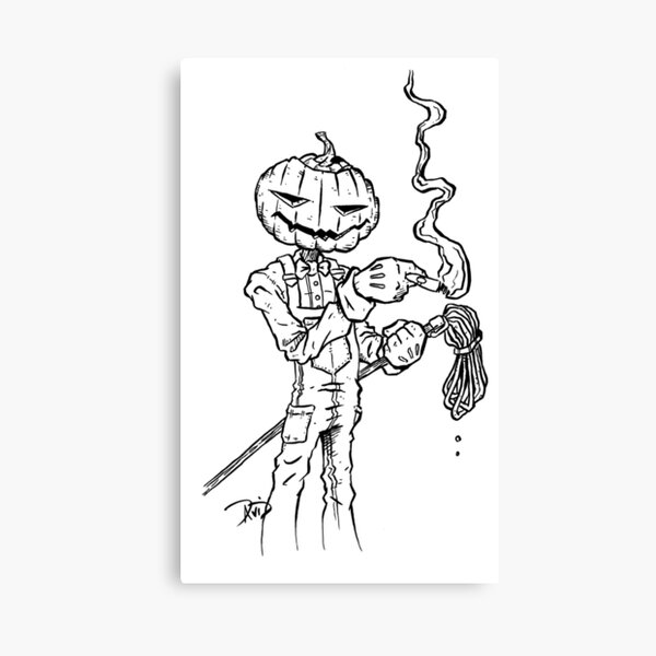 Jack Pumpkinhead Canvas Prints | Redbubble