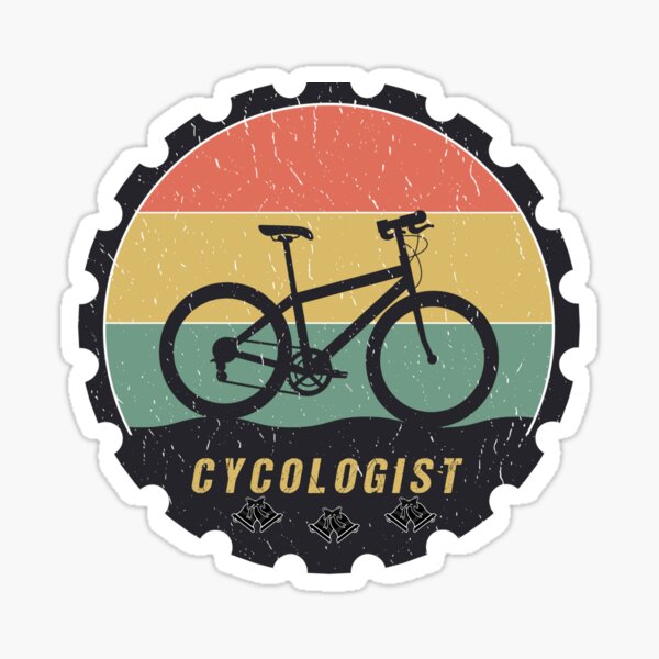 "Cycologist vintage - christmas chronicles" Sticker for Sale by ...