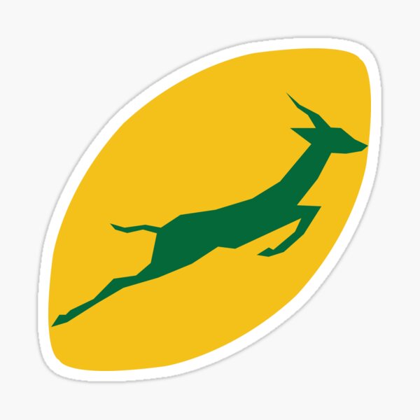 Springbok Stickers | Redbubble