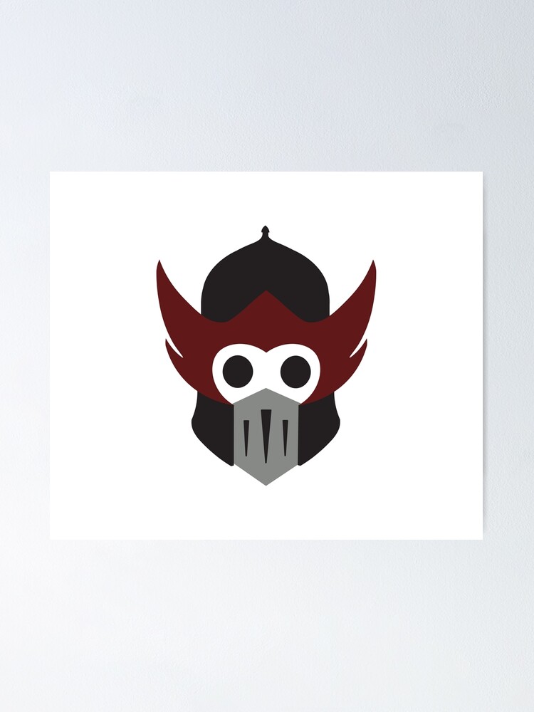"Fire Nation Helmet " Poster for Sale by Mercatus | Redbubble