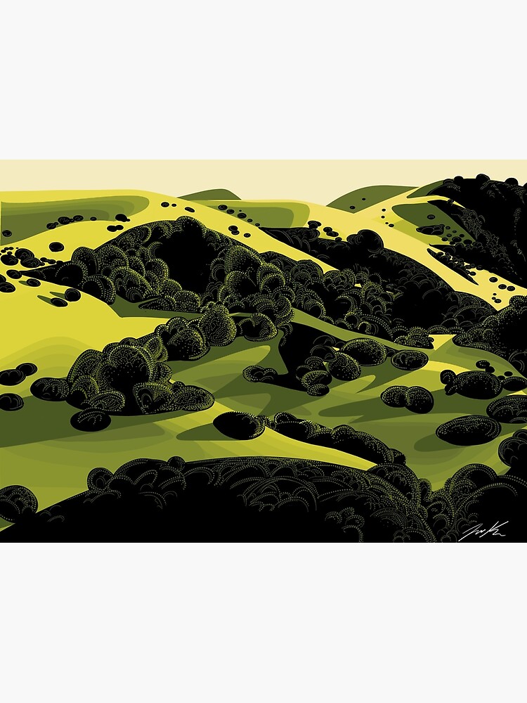 "California Hills " Poster by jadekandel | Redbubble