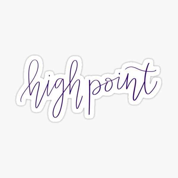 High Point University Stickers | Redbubble