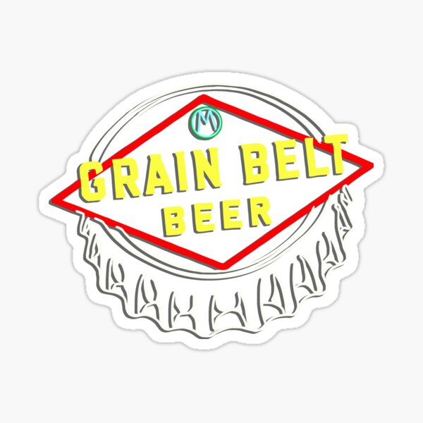 Grain Belt Stickers | Redbubble