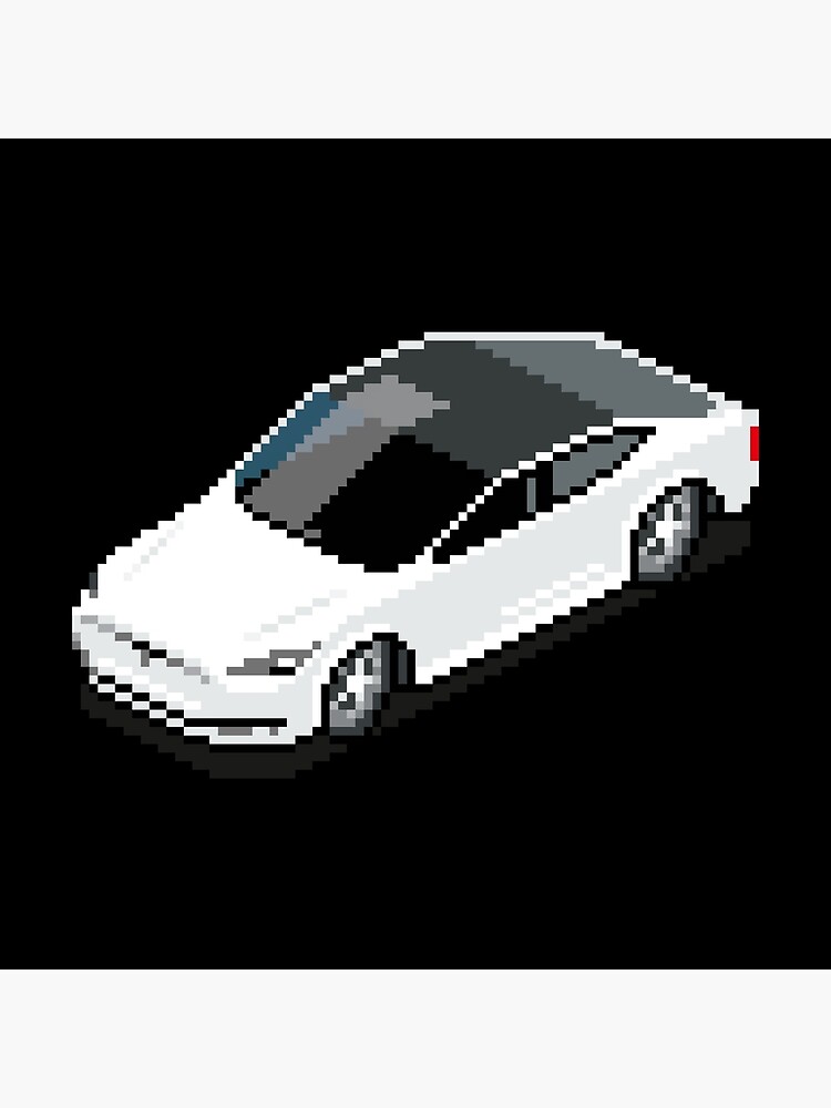 "Tesla Pixel Art" Art Print for Sale by happiness18 | Redbubble