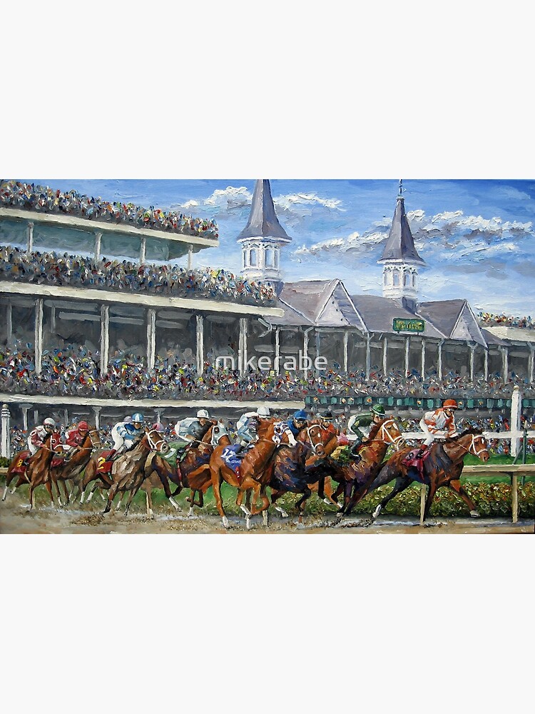 The Kentucky Derby - Churchill Downs Premium Matte Vertical Poster sold ...