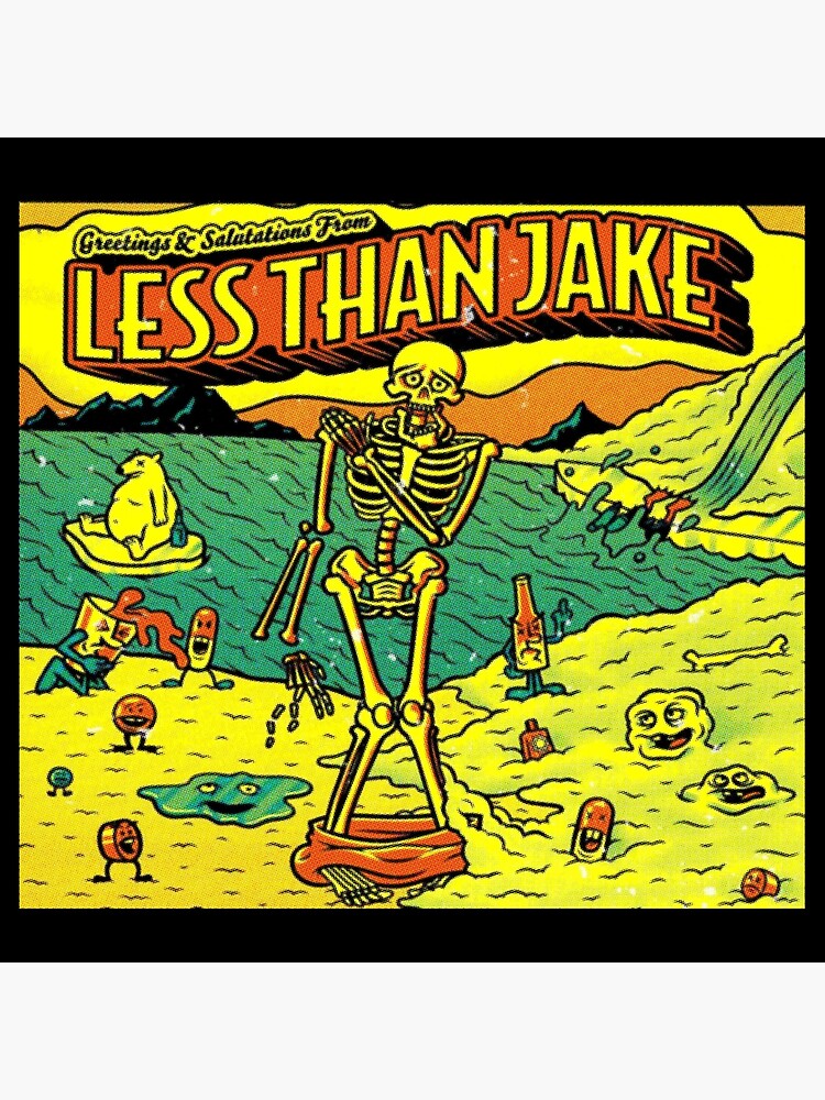 Póster «Saludo y saludo de Less than Jack» de Mumetmumet | Redbubble