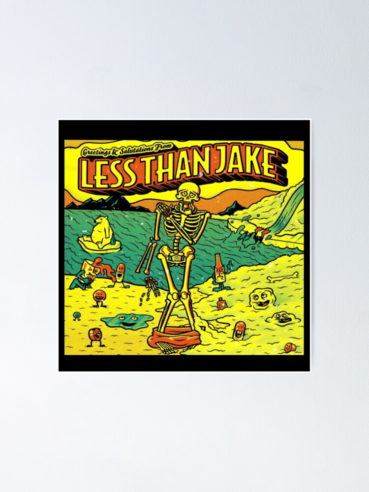 Póster «Saludo y saludo de Less than Jack» de Mumetmumet | Redbubble