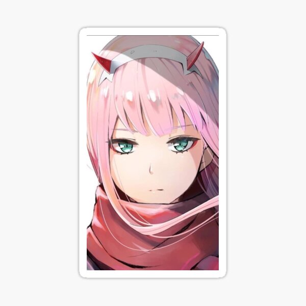 "zero two anime 7" Sticker for Sale by Samereisheh | Redbubble