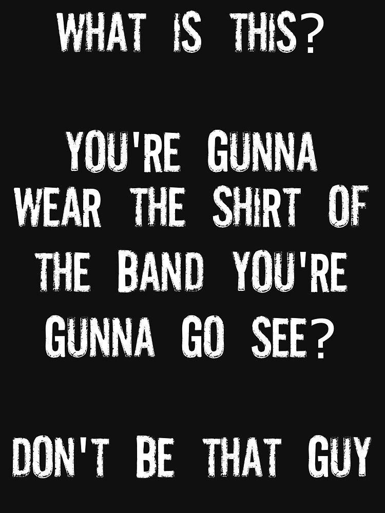 "PCU Pit Party Band T-Shirt" T-shirt for Sale by jimmynails | Redbubble ...